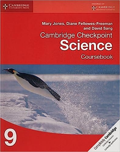 READ/DOWNLOAD=$ Cambridge Checkpoint Science Coursebook 9 (Cambridge ...
