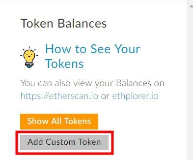 How to add UPP as a custom token. Instructions for adding a custom token… | by Sentinel Protocol ...