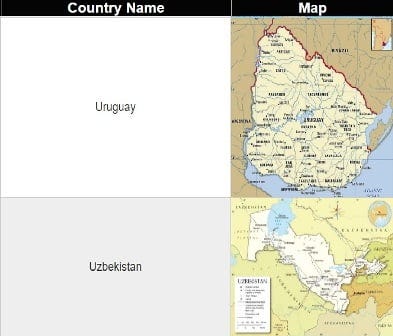 Maps of all countries in the world - All Topics - Medium