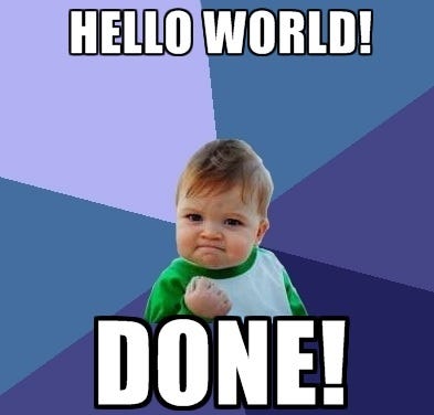 I guess… hello, world!. I guess… hello, world. Welcome to… | by ...