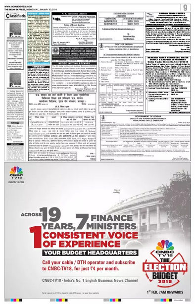 Effective targeting through an Indian Express ad can get you more ...