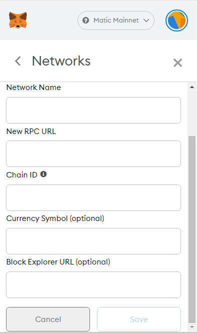 How to add a new network in metamask? - Mistah Fox - Medium
