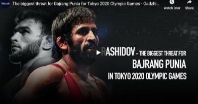 Gadzhimurad Rashidov, the biggest threat for Bajrang Punia in Tokyo ...