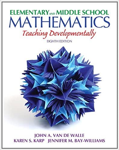READ/DOWNLOAD@) Elementary and Middle School Mathematics: Teaching ...