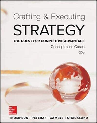 Crafting & Executing Strategy (20th Edition) — eBook PDF | by Mylibp5 | Nov, 2023 | Medium