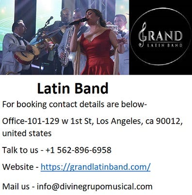 Hire Best Latin Band available in market at nominal price. | by Grand ...