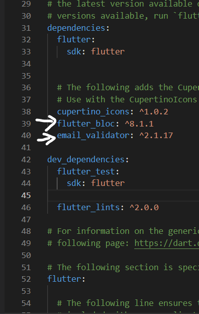 Bloc use in flutter. ADD Dependencies. | by Vishal rajak | Medium