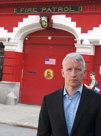 Anderson Cooper Takes Over Firehouse — Village People Are Excited | by ...