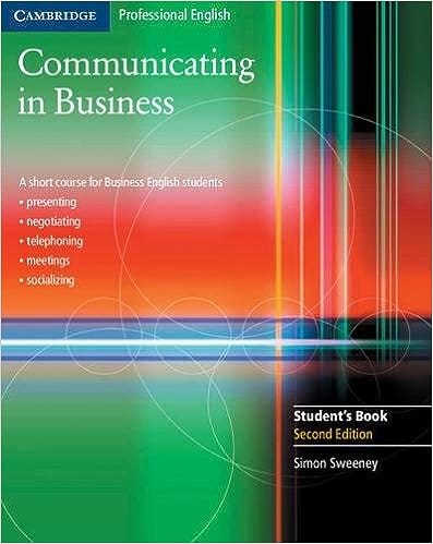 READ/DOWNLOAD!( Communicating in Business: A Short Course for Business ...