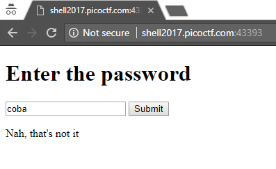 Write-up Pico CTF 2017 Level 1- Web + Master Challenge | by Syaiful Andy | Medium