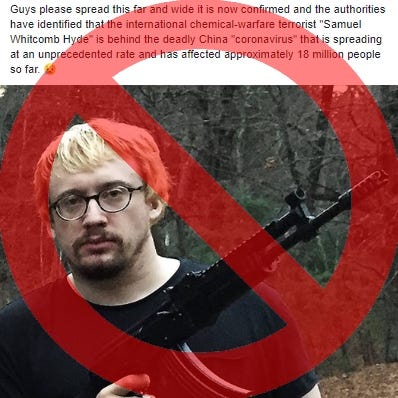 A convert Muslim named “Samir Al-Hajeed” or Sam Hyde | by Guadalupe ...