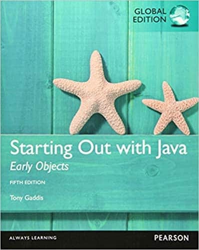 Starting Out with Java Early Objects (5th Global Edition) — eBook PDF | by Mylibp5 | Mar, 2024 ...
