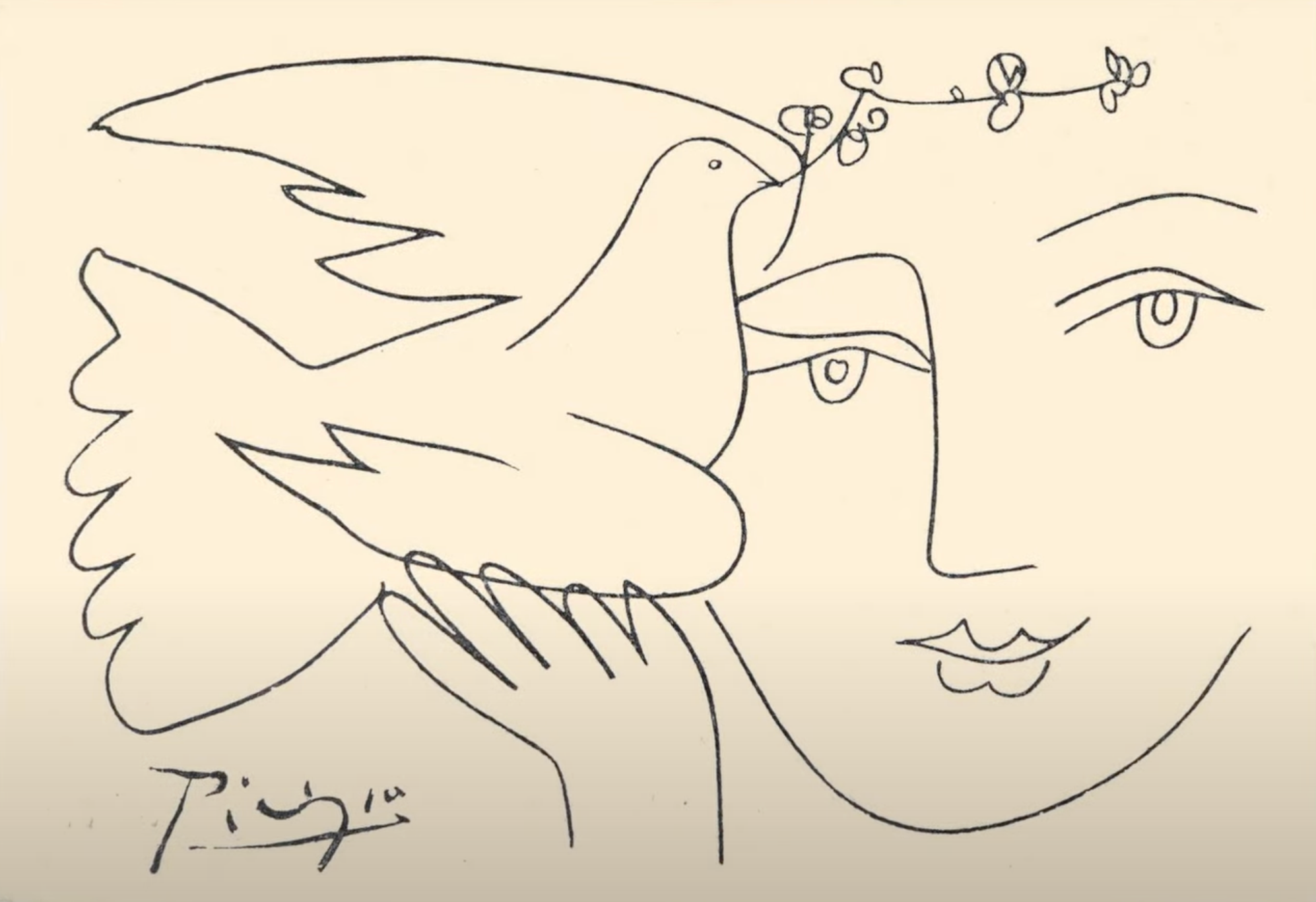 Symbols Of Peace Pablo Picasso