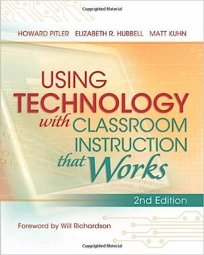 READ/DOWNLOAD@! Using Technology with Classroom Instruction That Works ...