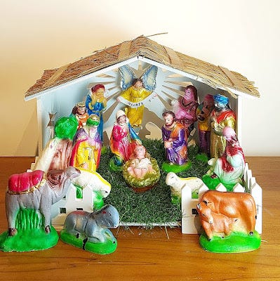 Living Words Christmas Nativity Set (6 inch 16 Pcs with House) | KUDIL ...