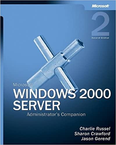 PDF Download^! Microsoft® Windows® 2000 Server Administrator’s ...