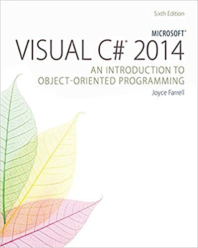 READ/DOWNLOAD@? Microsoft Visual C# 2015: An Introduction to Object ...