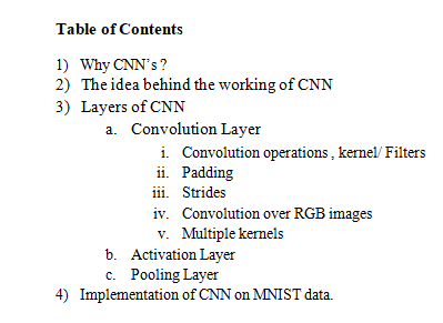 A quick grasp of Convolution Neural Networks (CNN) and its ...