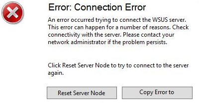 Fix: WSUS Connection Error Reset Server Node On Windows Server 2012/2012 R2 /2016 | by ...
