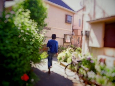 running from camera in Japan#30 - Running from Camera in Japan - Medium