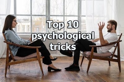 Top 10 psychological tricks. Have you ever wished you had telepathic ...