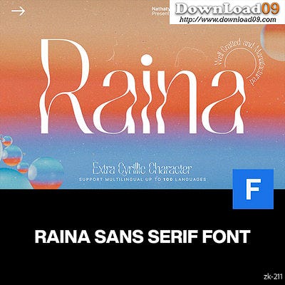 Raina retro trend fashion acid reverse contrast twist tide brand poster ...