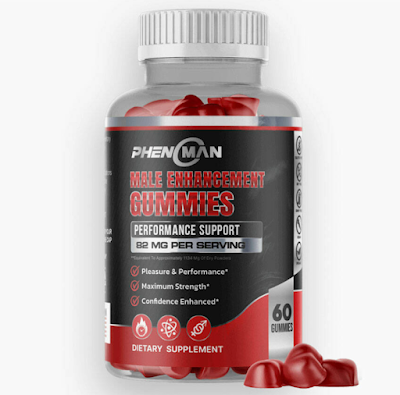 PhenoMan Male Enhancement Gummies US UK: [Fraudulent Exposed 2024] | by Phenoman Male ...