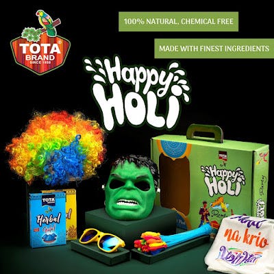 Enjoy a safe and eco-friendly Holi celebration with herbal gulal powder ...