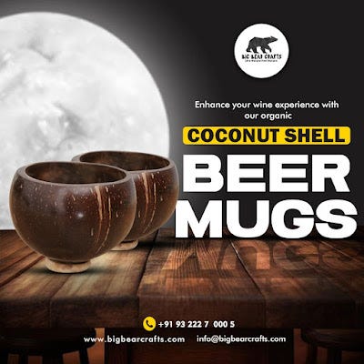 Are Coconut Shell Beer Mugs Suitable for Both Indoor and Outdoor Use ...