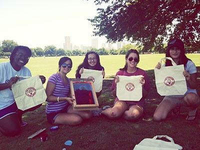 How To: Smart Girls Screenprinted Tote Bags | by SmartGirls Staff | Amy ...