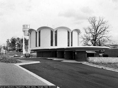 Futuristic Atlanta bank recommended for landmark status | by Bonnie ...