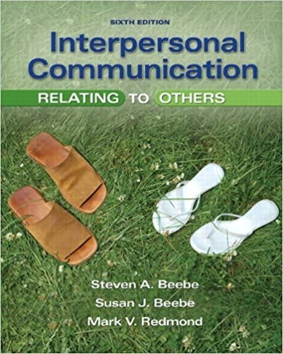 READ/DOWNLOAD!^ Interpersonal Communication: Relating to Others (6th ...