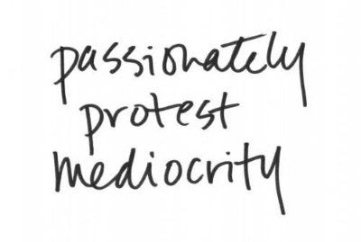 Mediocrity is a sin!!. “Step out of the crowd of average… | by LEKSHMAN ...