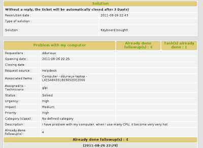 GLPI — Template de notificação de e-mail para Chamados por siprosii ...