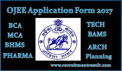 OJEE Application Form 2017 Registration Now Online | by Recruitment ...