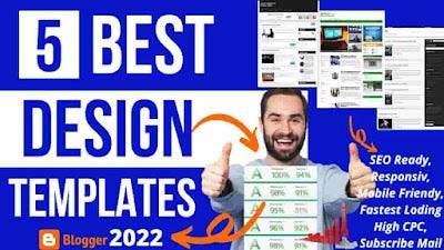 Top 5 Fast Loading Blogger Templates Free Download Helper GD | by ...