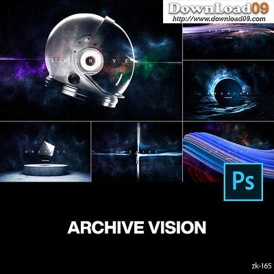 8 future sci-fi abstract metaverse star art posters main visual ps ...