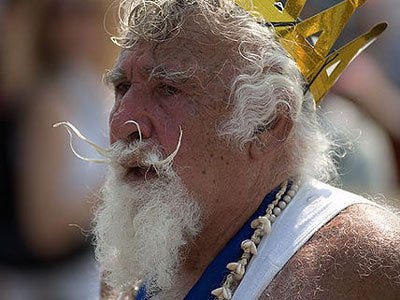 Rabbi With Questionable Grooming Taste Wins Beard & Moustache Contest ...