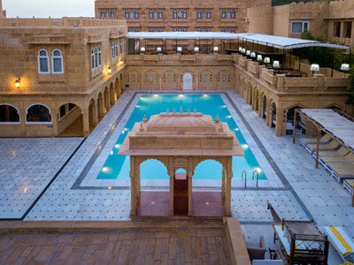 Best Stay In Jaisalmer. The Rang Mahal Palace hotel in… | by Rang Mahal ...