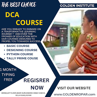 DIPLOMA IN COMPUTER. APPLICATIONS | by GOLDEN INSTITUTE | Jun, 2024 ...