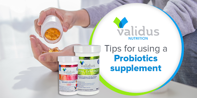 Tips for using a Probiotics supplement | by validus nutrition | Medium