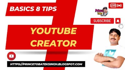 YouTube Creator Basics 8 tips Youtube Update for Youtube Creators - M ...
