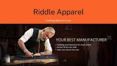 How to Find Small order Clothing Manufacturer for Startups 2022 | by ...