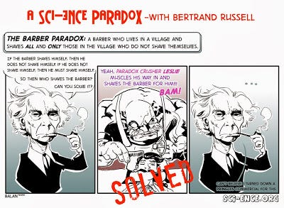 The Barber Paradox. There are actually some (as it were)… | by Paul ...