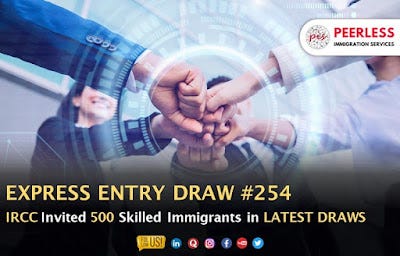 Canada Express Entry Draw #254 invites 500 applicants in the first STEM ...