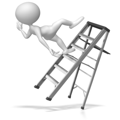 Falling off of a ladder changed my life | by John Markowski | Bullshit ...