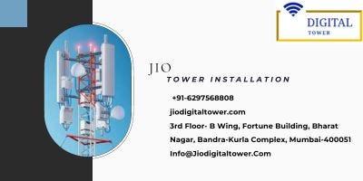 Jio Tower Installation - Jiodigitaltower - Medium
