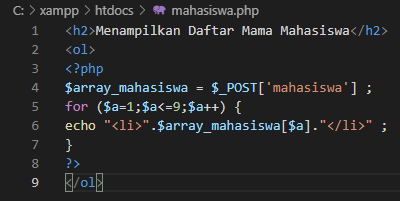 TUTORIAL MEMBUAT ARRAY DENGAN PHP | by Arkan Faris | Medium