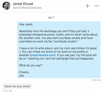 How I Got The CEO of The Huffington Post To Email Me Back | by Joe ...