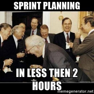 Sprint Planning Meme